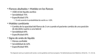 Abordaje integral del Paciente con Ascitis | PPTX