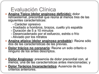 Abordaje del paciente con dolor precordial | PPTX