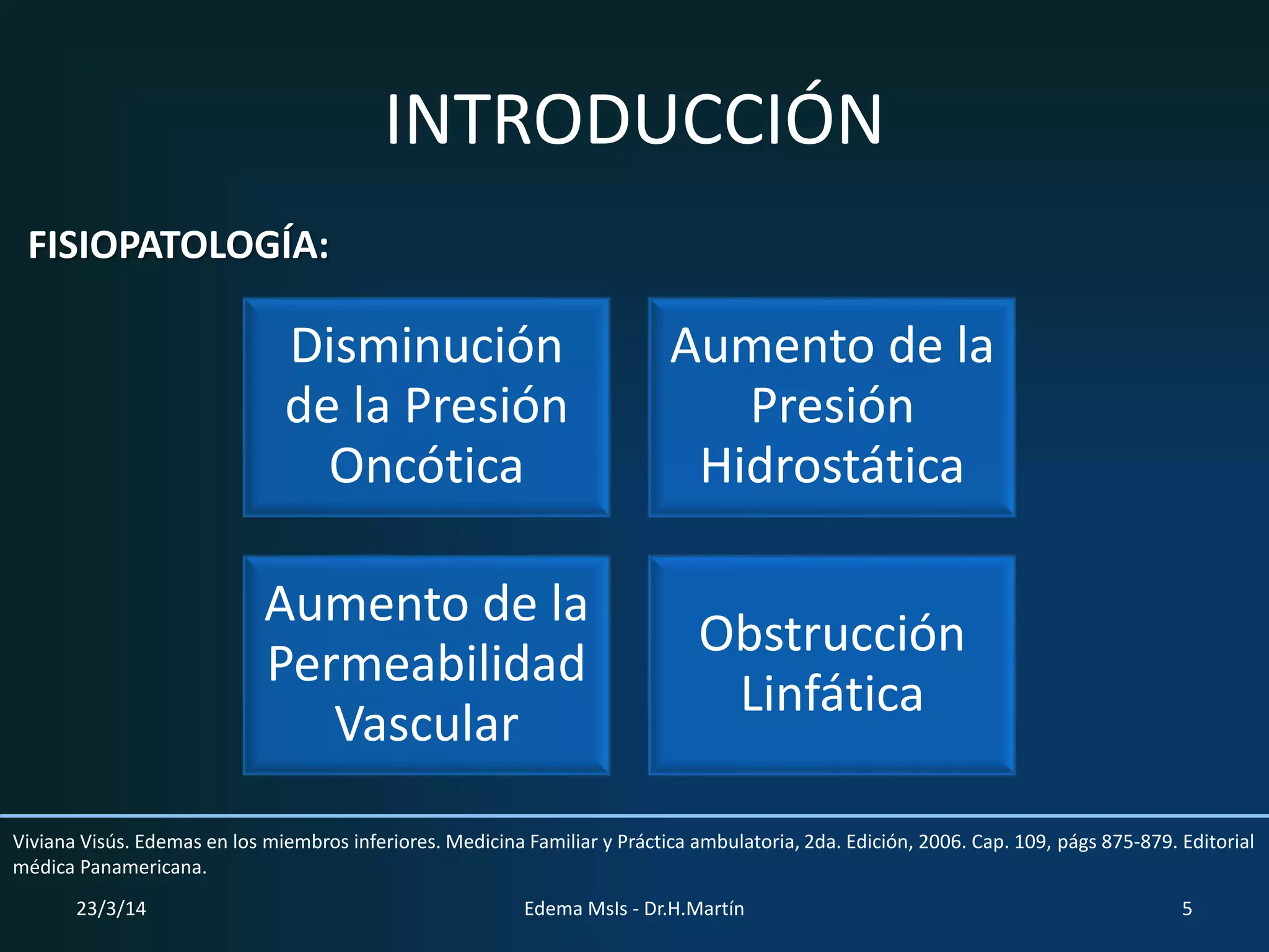 Abordaje del paciente con edema de extremidades inferiores | PPTX ...