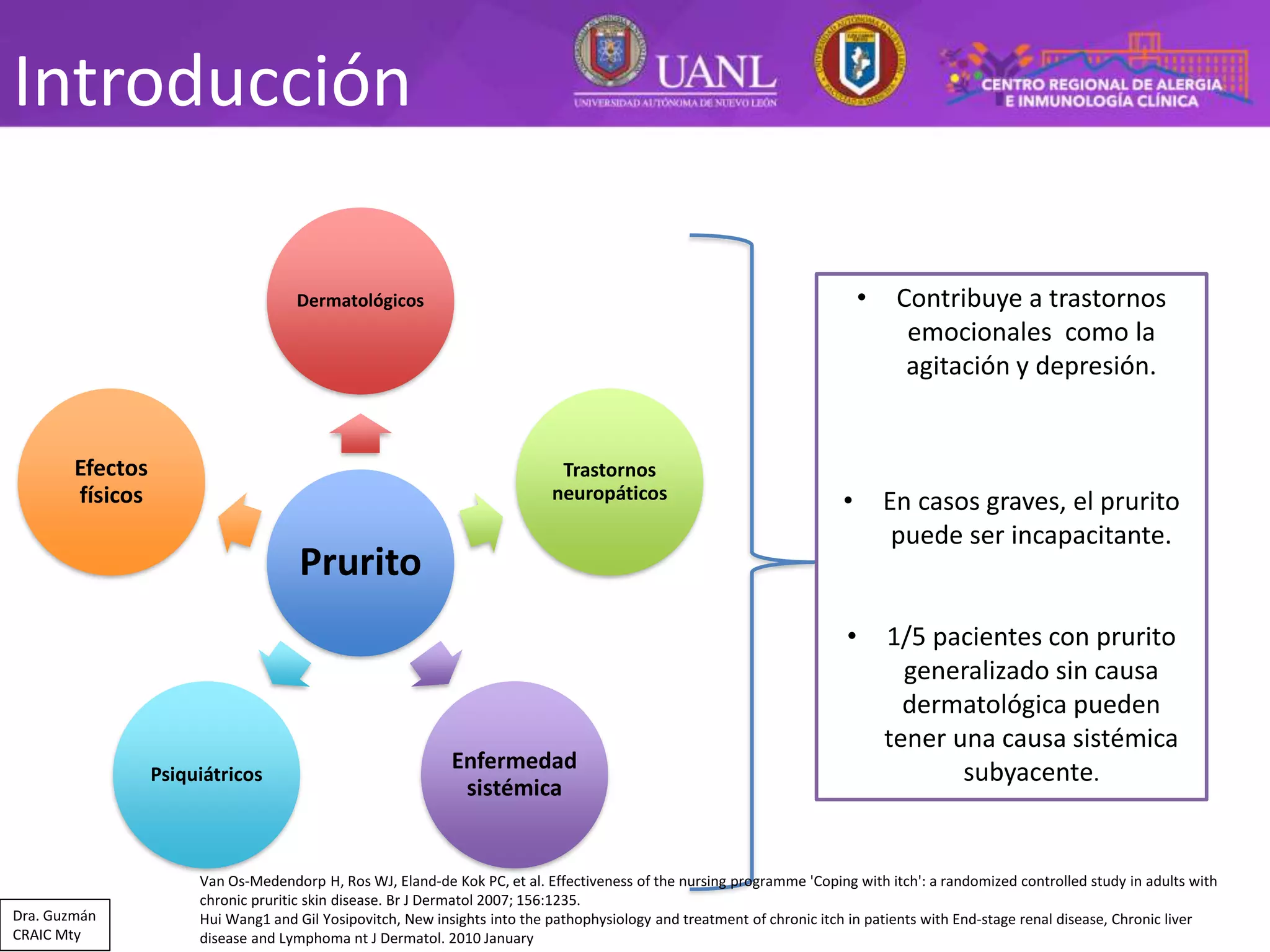 Abordaje del paciente con prurito cutáneo | PPT