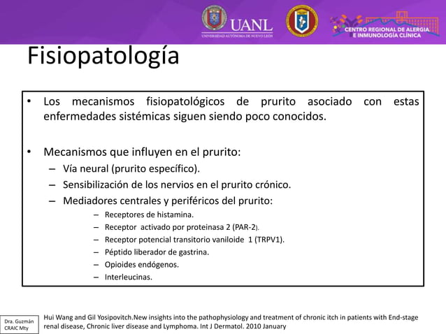 Abordaje del paciente con prurito cutáneo | PPT