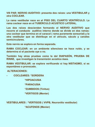 Abordaje del pte neurologico | PPT