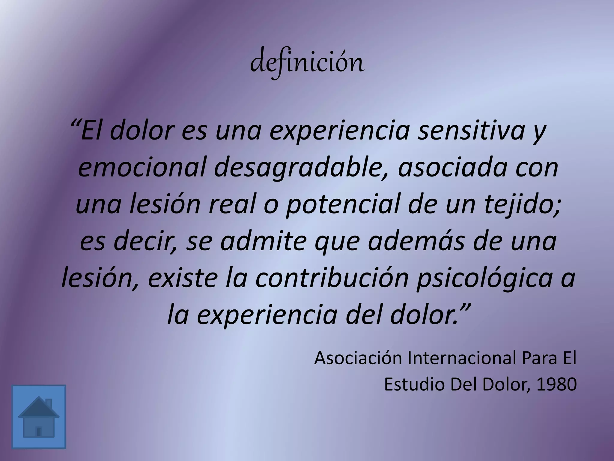 Abordajes teóricos para comprender el dolor humano | PPTX