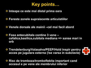 Abord arterial si venos | PDF