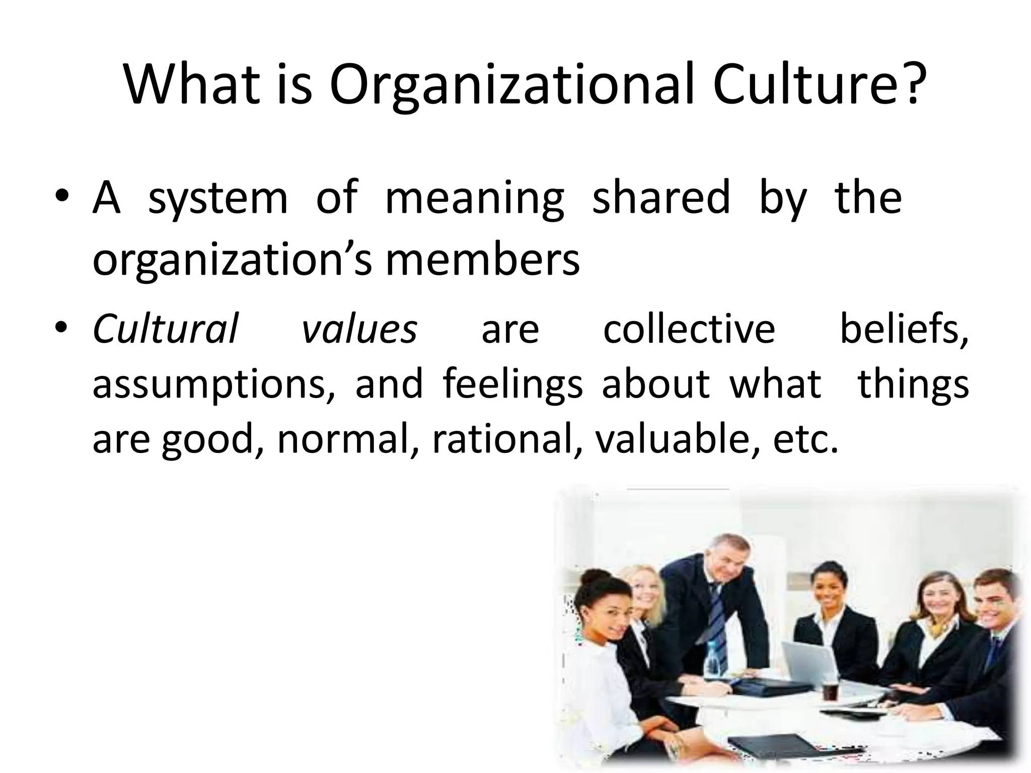 Organizational culture vs climate | PPTX
