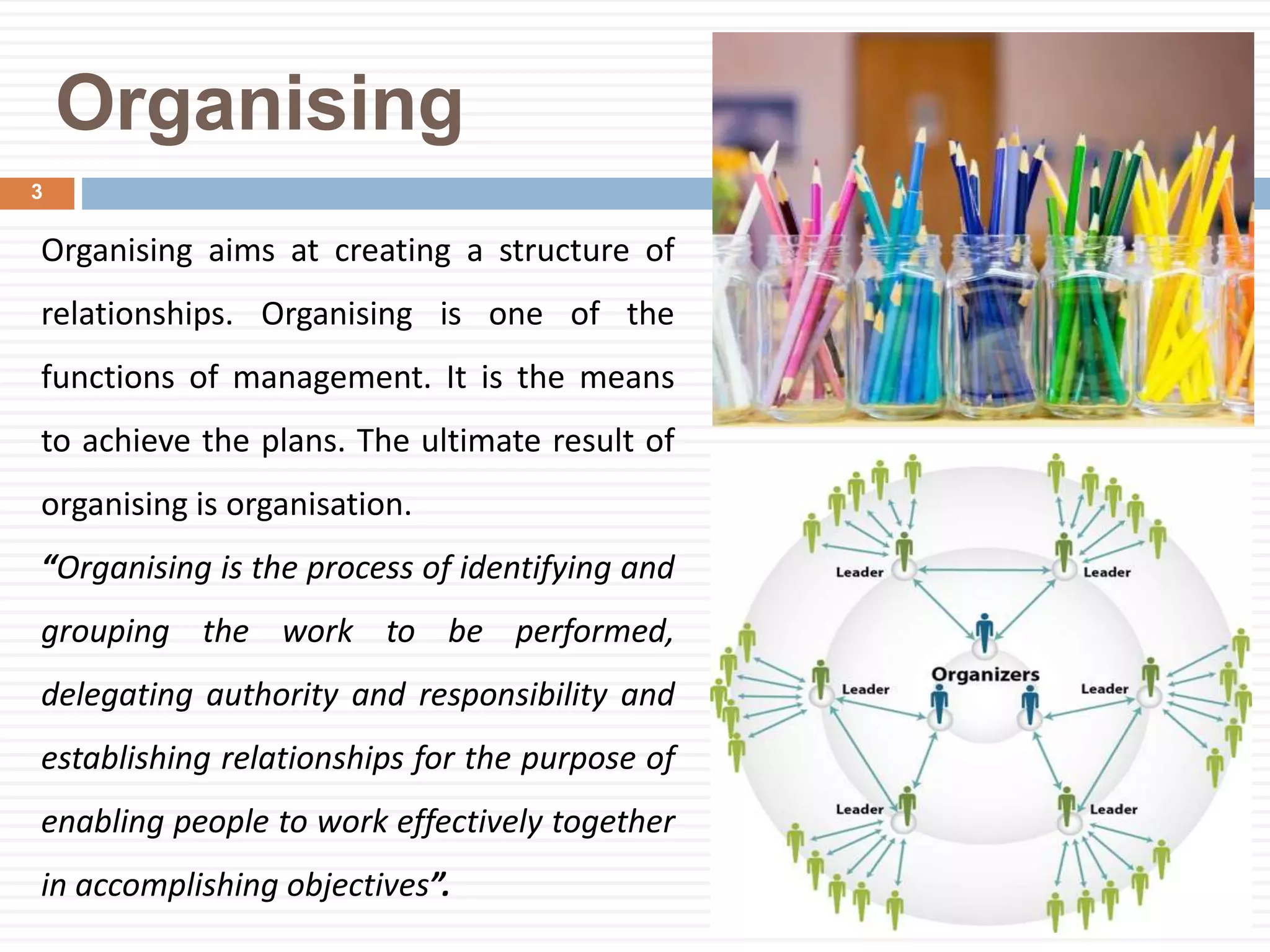 Organizing Process | PPTX