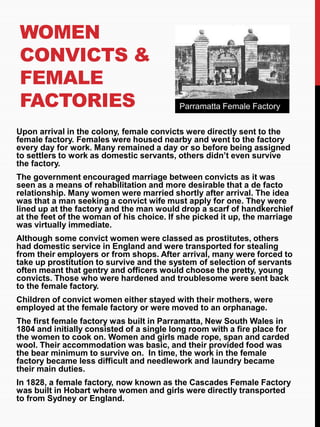 Convicts In Australia | PPTX | Crime & Harmful Acts to Individuals ...