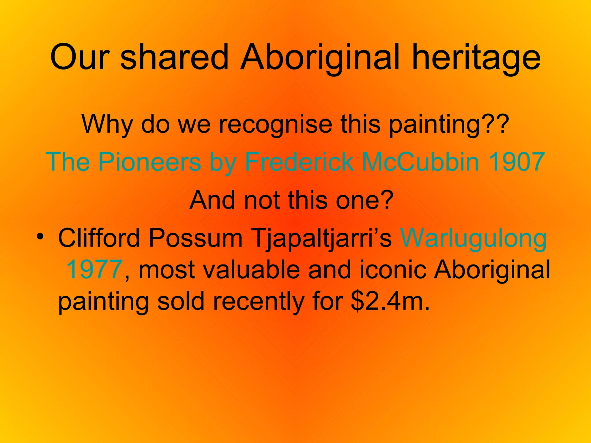 Aboriginal Perspectives in the Primary History Classroom | PPT