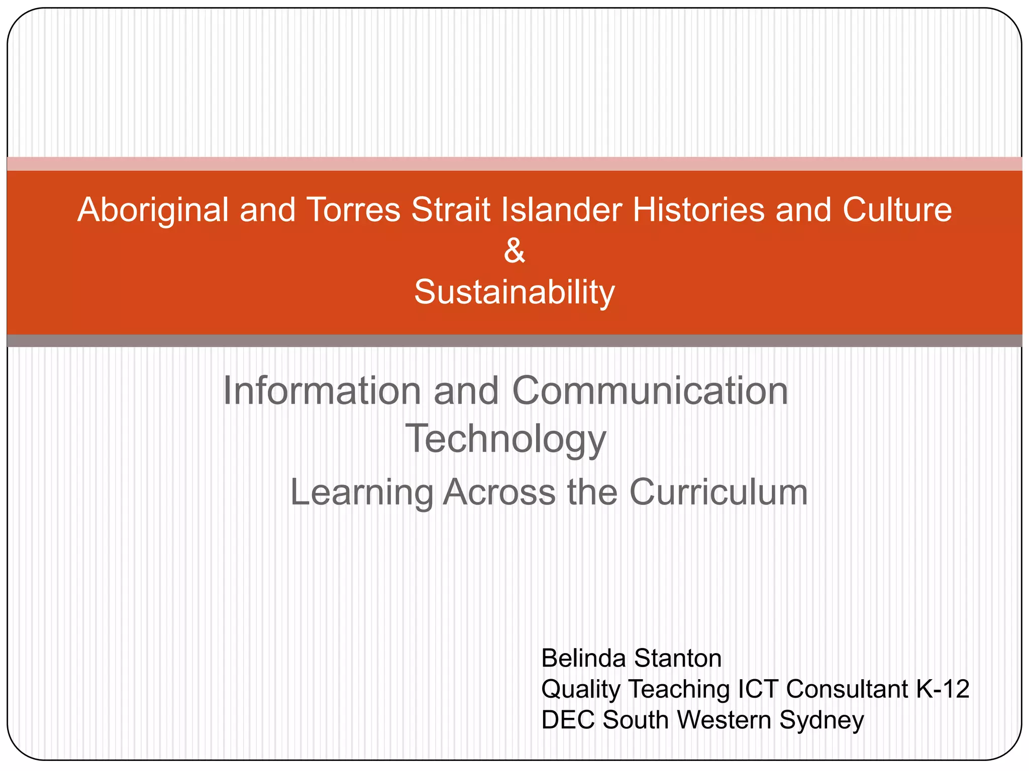 Aboriginal and Torres Strait Islander Histories and Culture ...