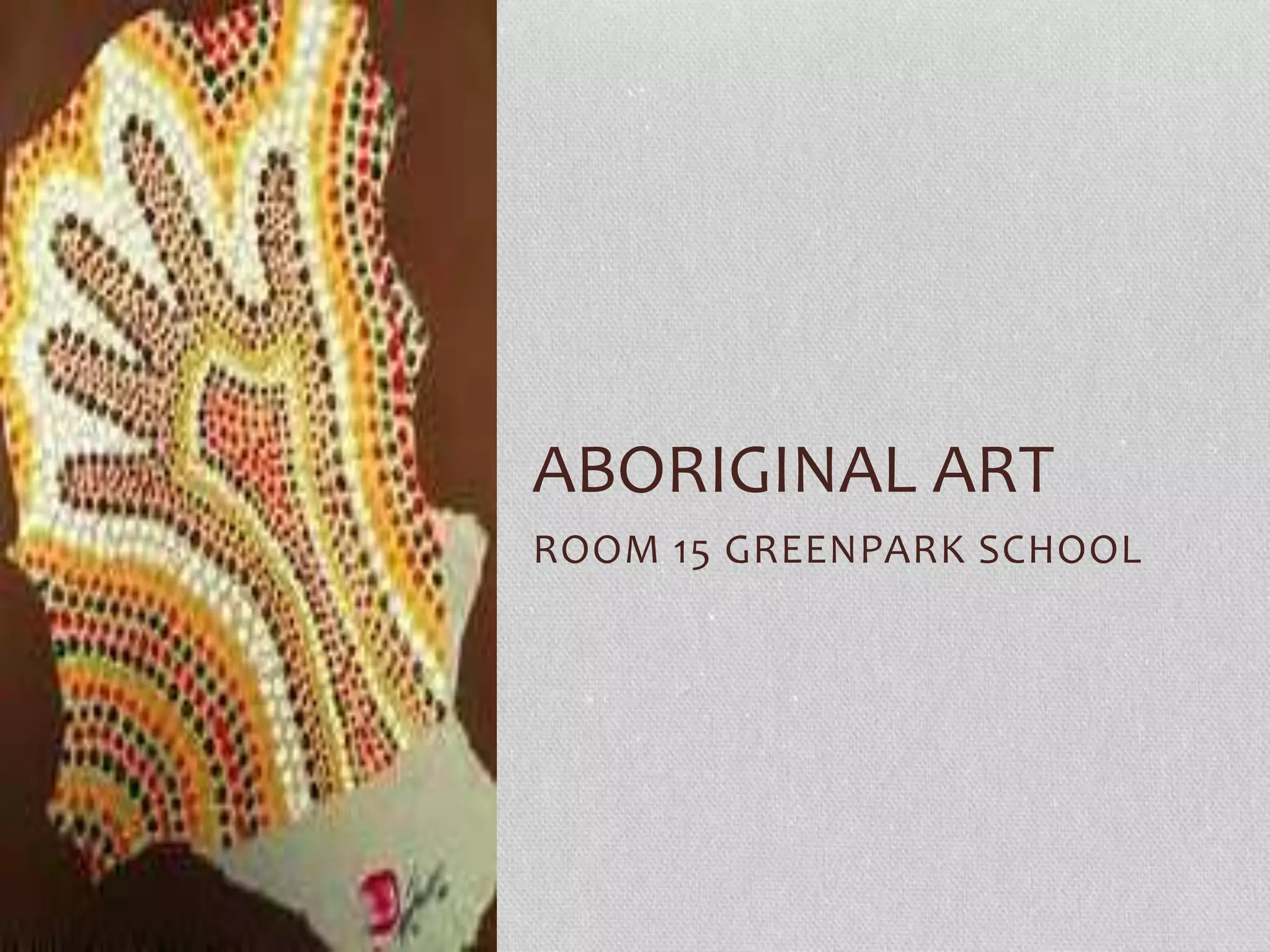 Aboriginal art | PPTX