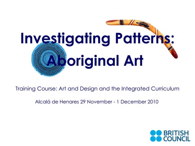 Aboriginal art presentation | PPT