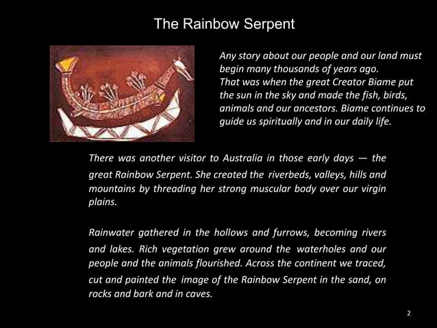 Aboriginal dreamtime stage 1 | PPTX | Geography | Science