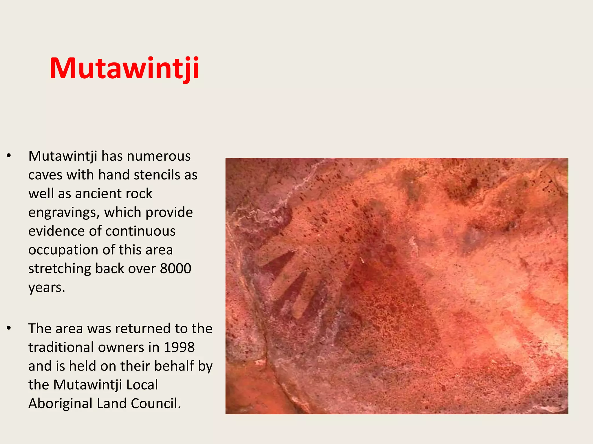 Aboriginal engraving and painting from north west NSW | PPTX