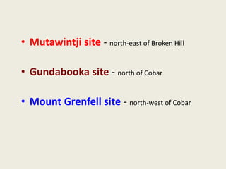 Aboriginal engraving and painting from north west NSW | PPT