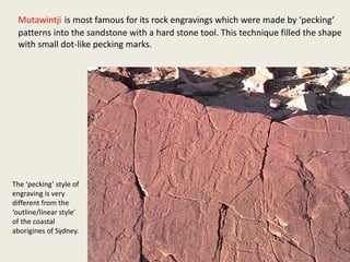 Aboriginal engraving and painting from north west NSW | PPT