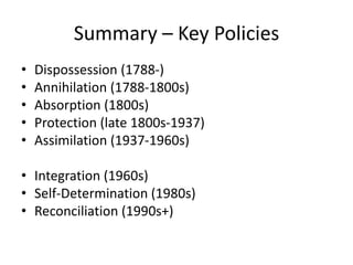 Aboriginal freedoms right | PPTX | Genealogy and Ancestry | Hobbies ...