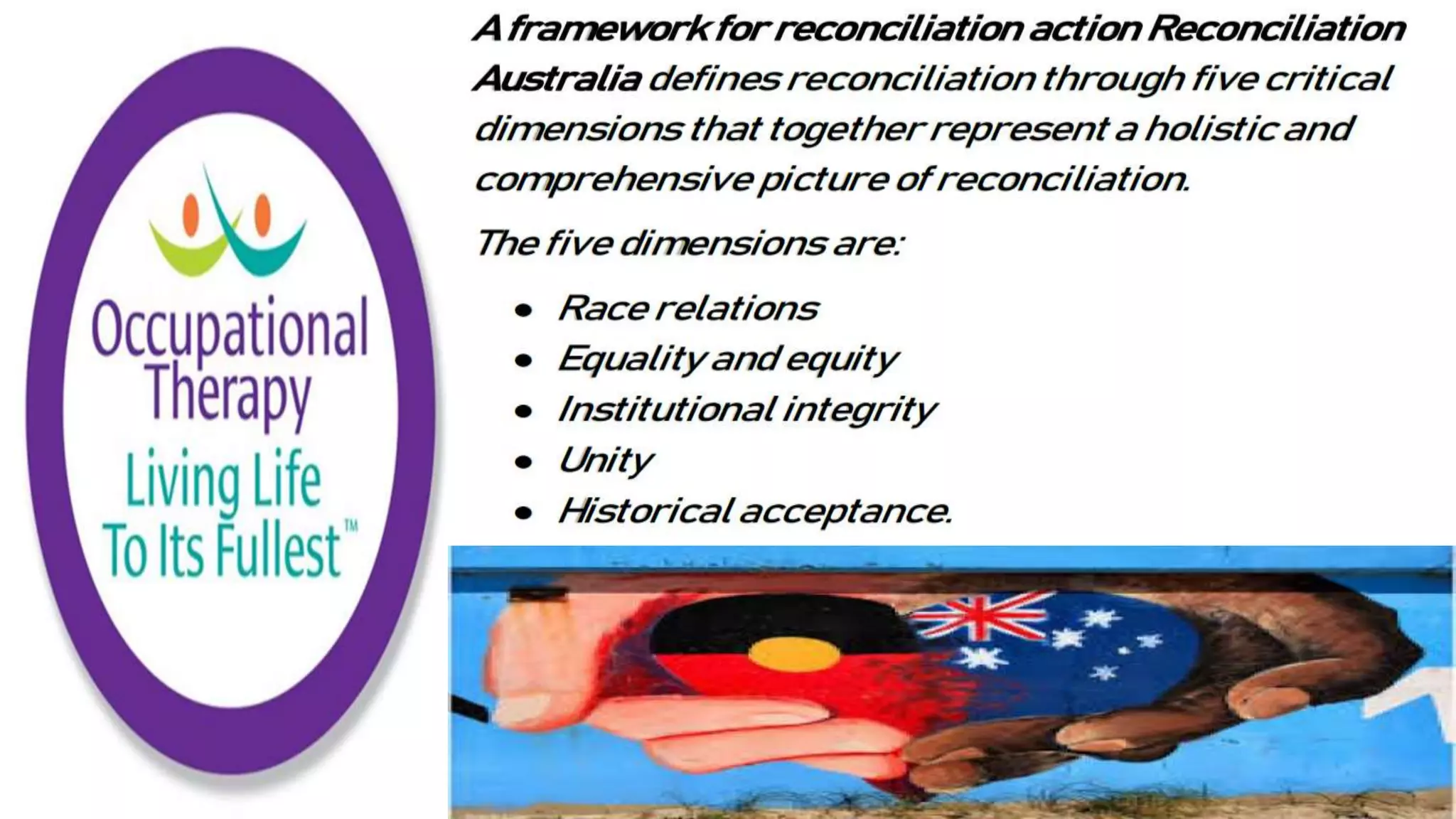 Aboriginal People Equality, Equity and the Reconciliation Plan of ...