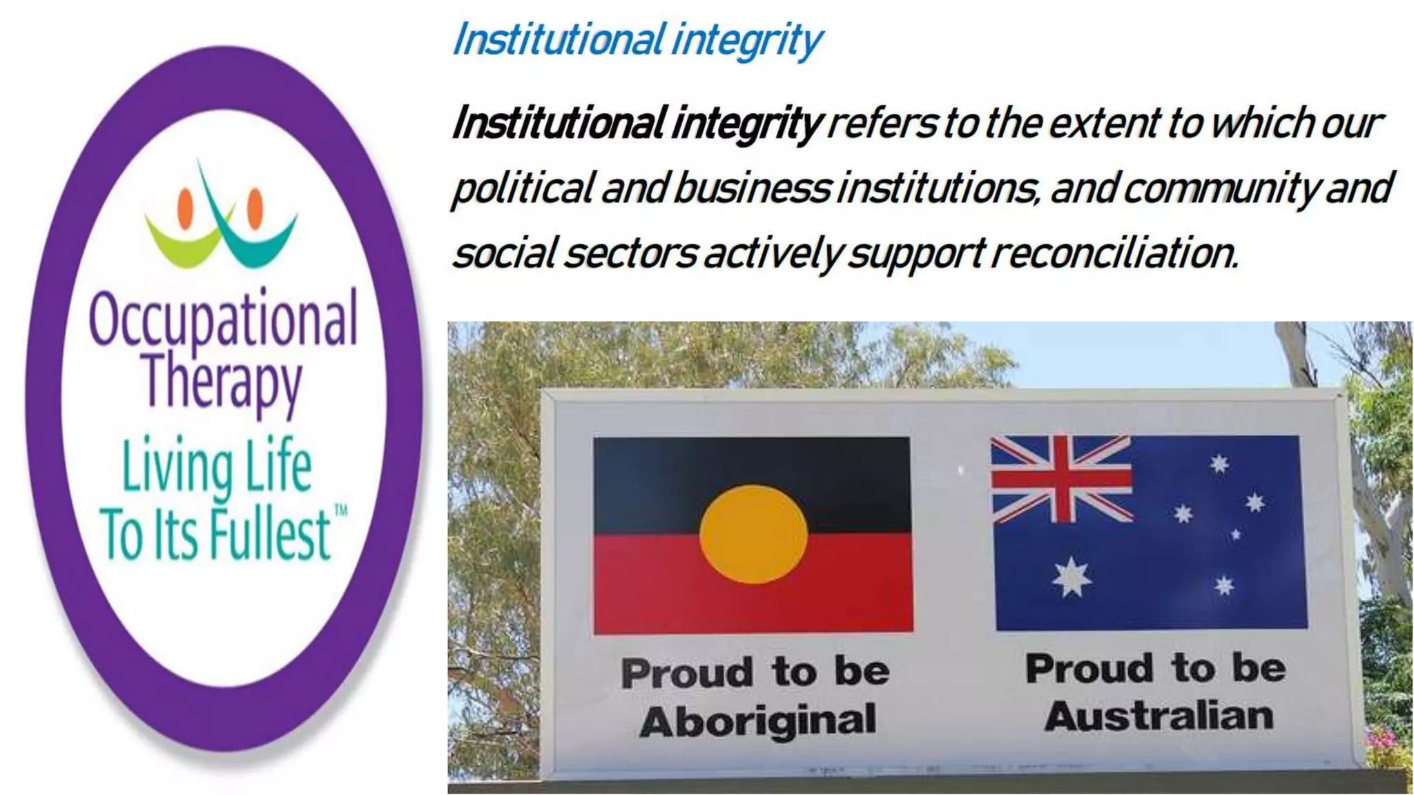 Aboriginal People Equality, Equity and the Reconciliation Plan of ...