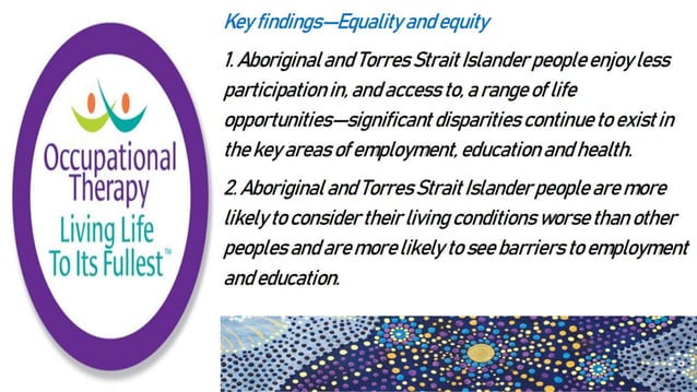 Aboriginal People Equality, Equity and the Reconciliation Plan of ...