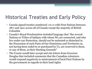 Aboriginal Rights to Treaty Rights | PPT