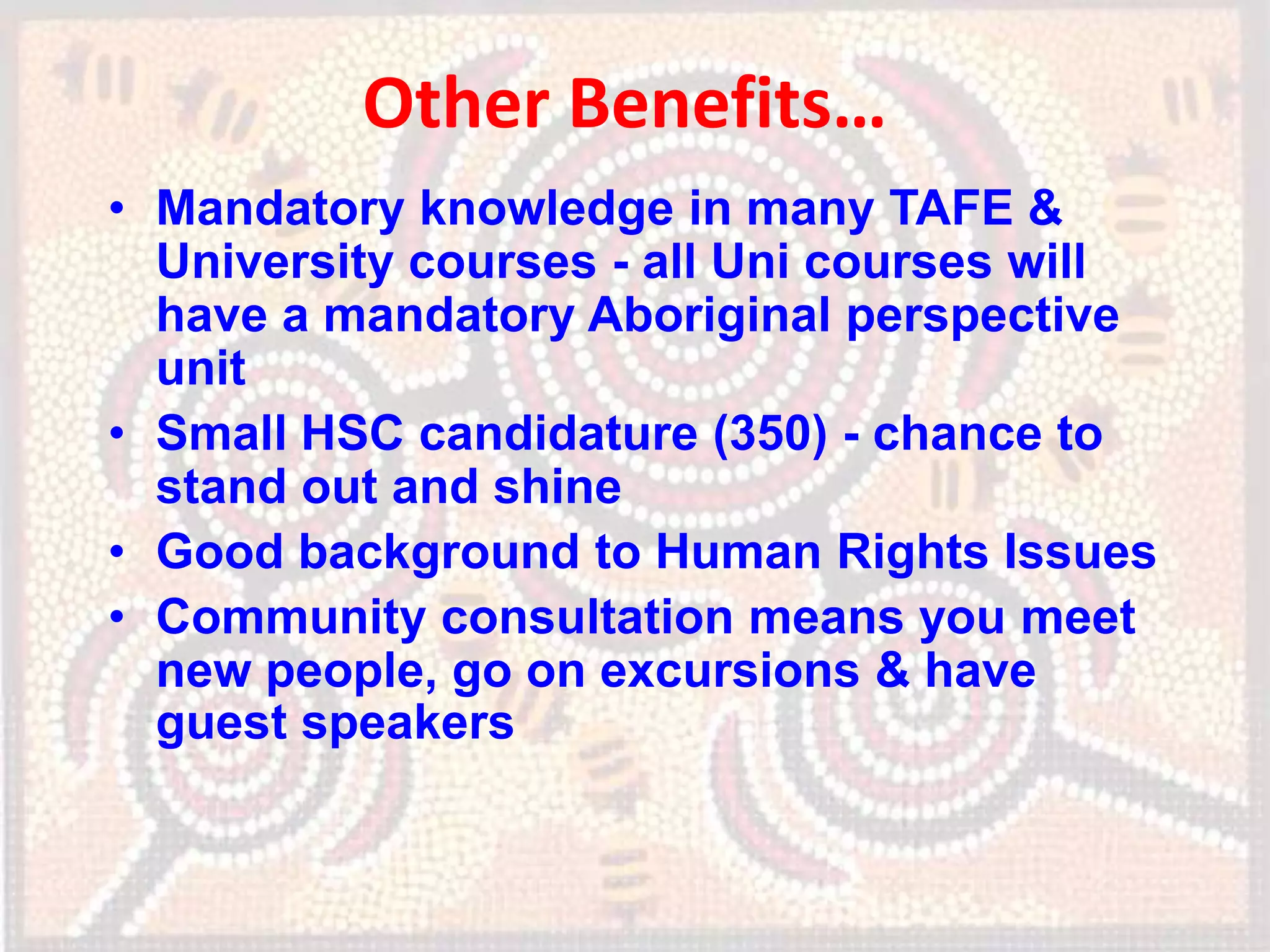 Aboriginal studies | PPT