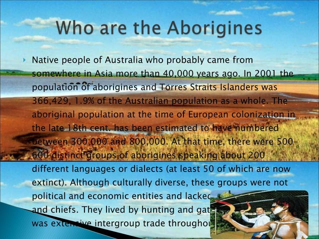 Aborigines in Australia | PPT