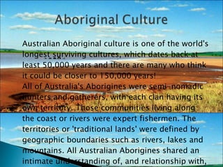 Aborigines in Australia | PPT
