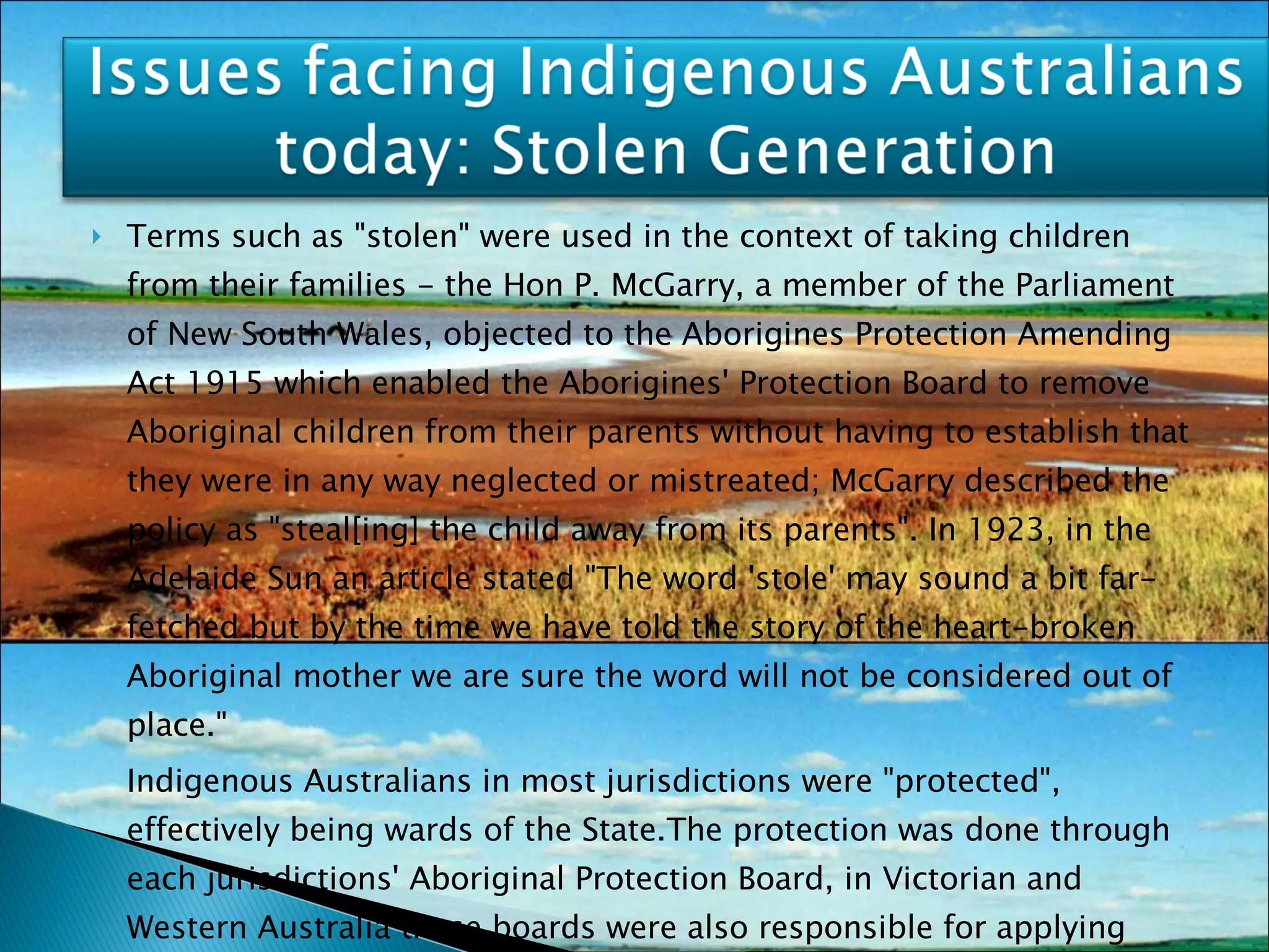Aborigines In Australia | PPT