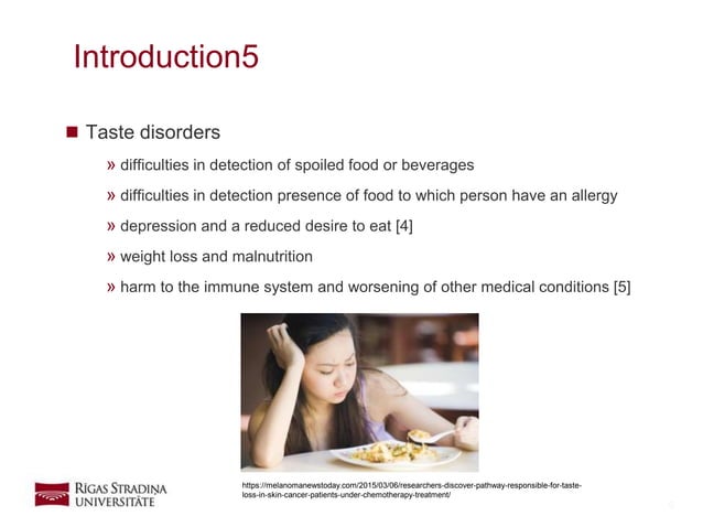 TASTE DISORDERS AFTER TONSILLECTOMY | PPT