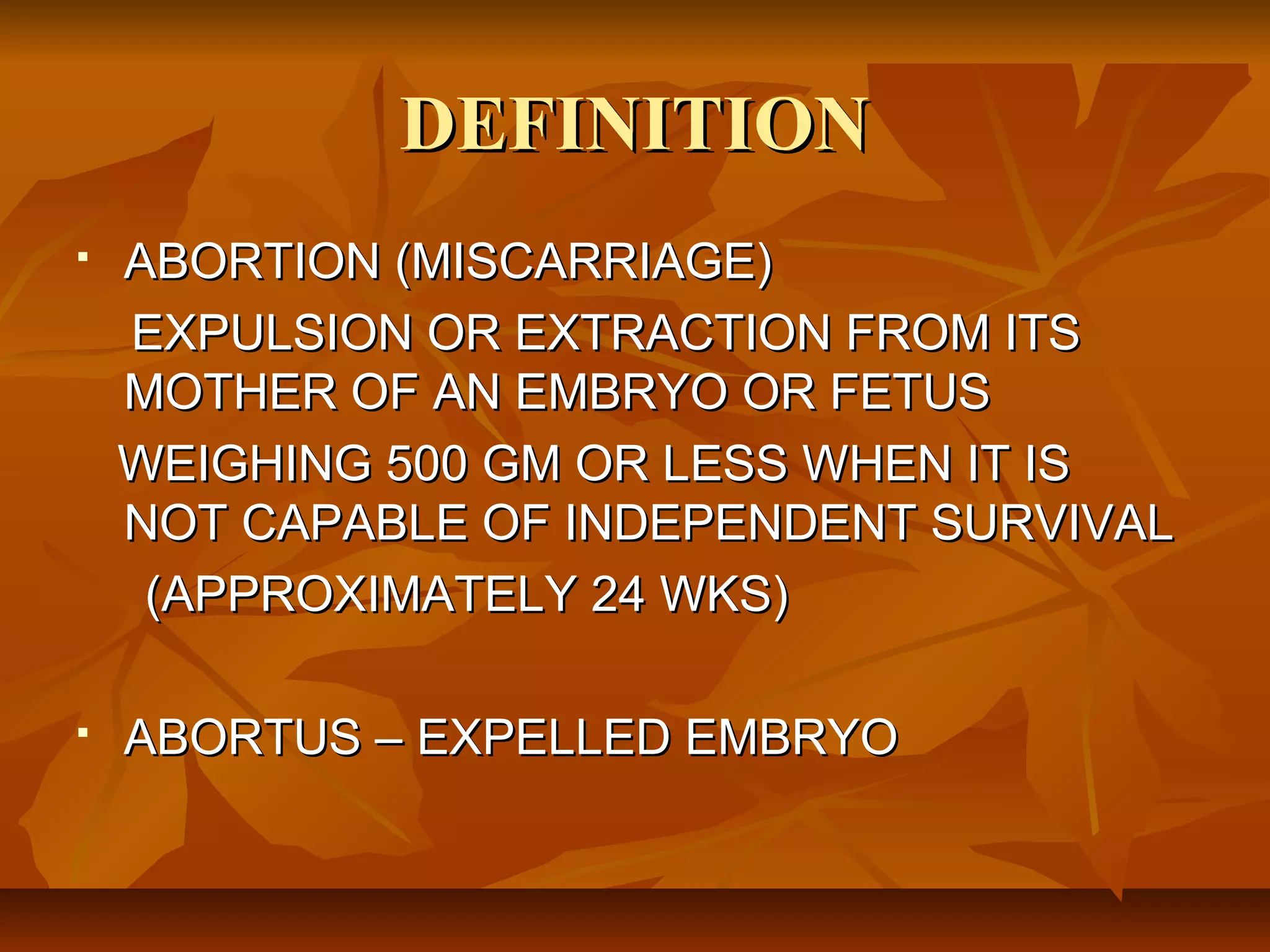 Abortion | PPT