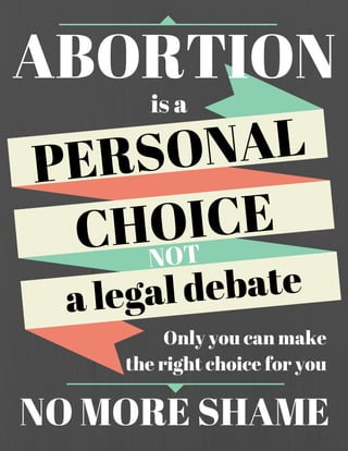 Pro Choice Posters | PDF