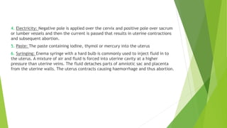 Abortion - Forensic | PPTX