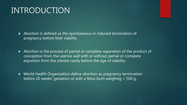 Abortion | PPTX