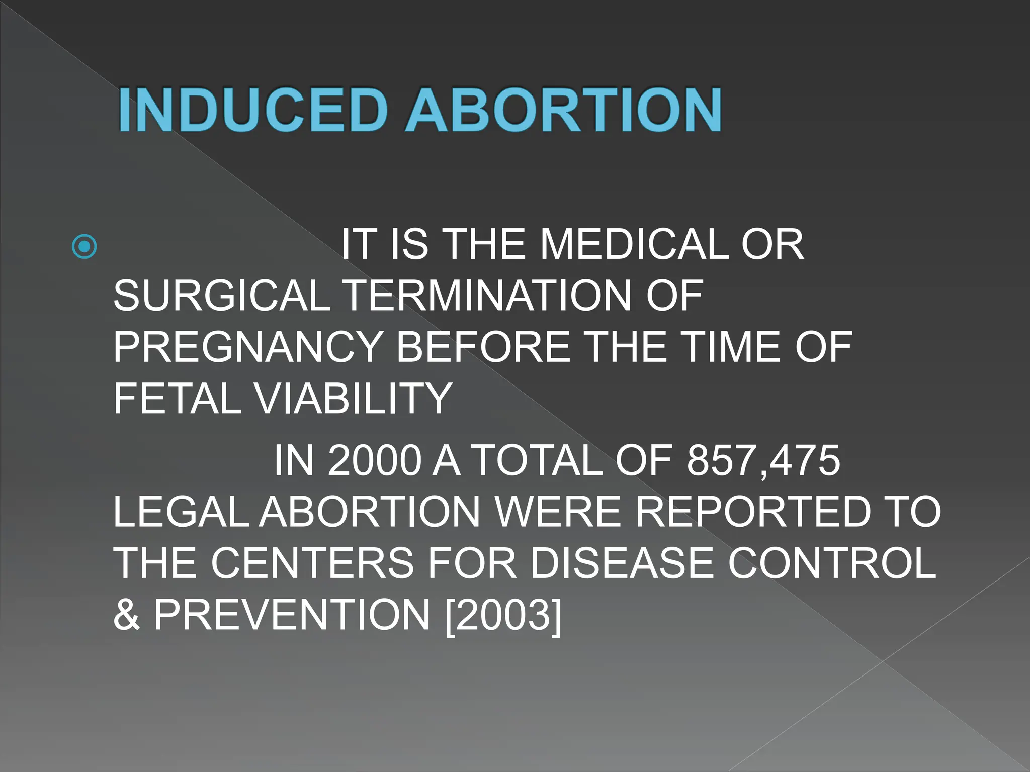 ABORTION ..pptx and its complication in pregnancy | PPTX