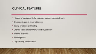 types and modes of abortion and their management | PPT