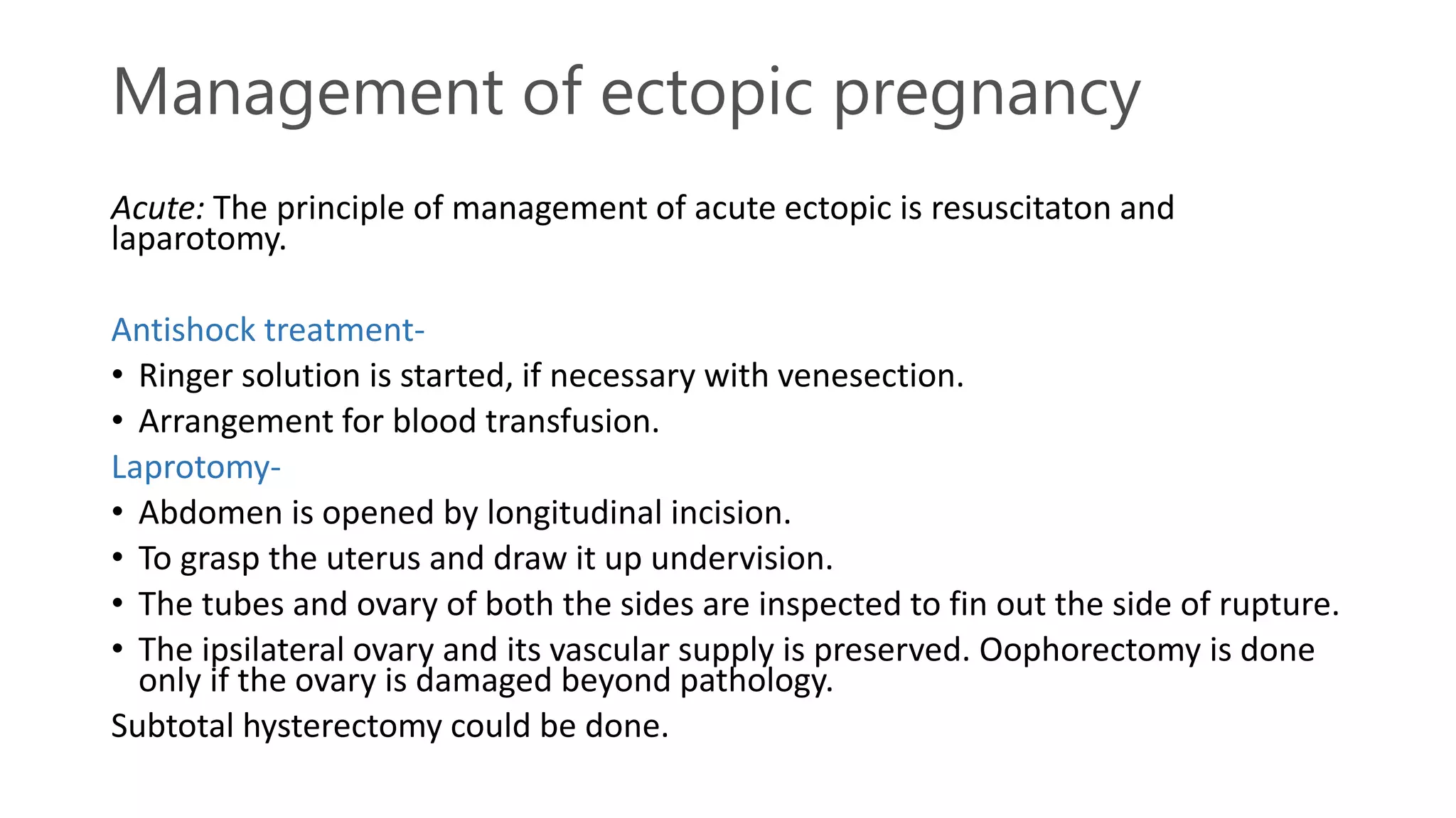 Abortion, ectopic pregnancy and gestational trophoblastic diseases | PPTX