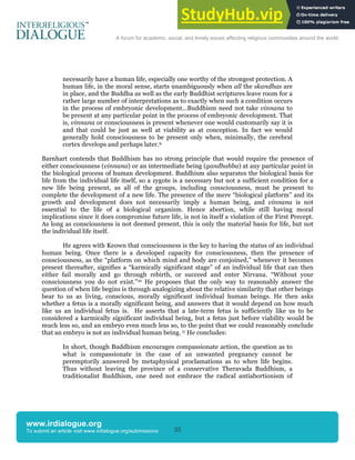 Abortion In Buddhism An Evaluation Of A Moderate Pro-Choice View | PDF ...