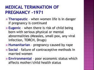 Abortion & mtp | PPTX