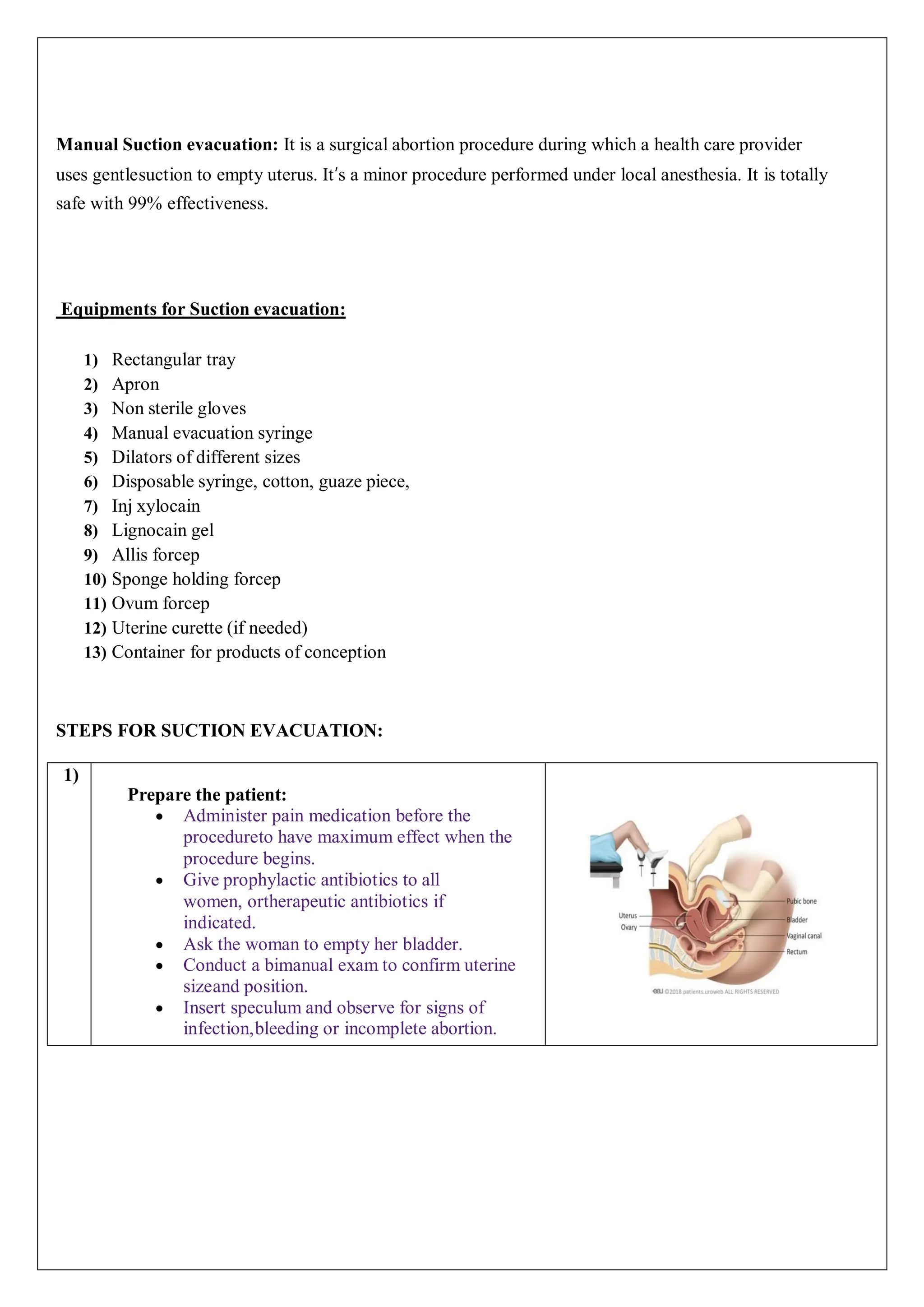 What is Abortions , it's types and management | PDF