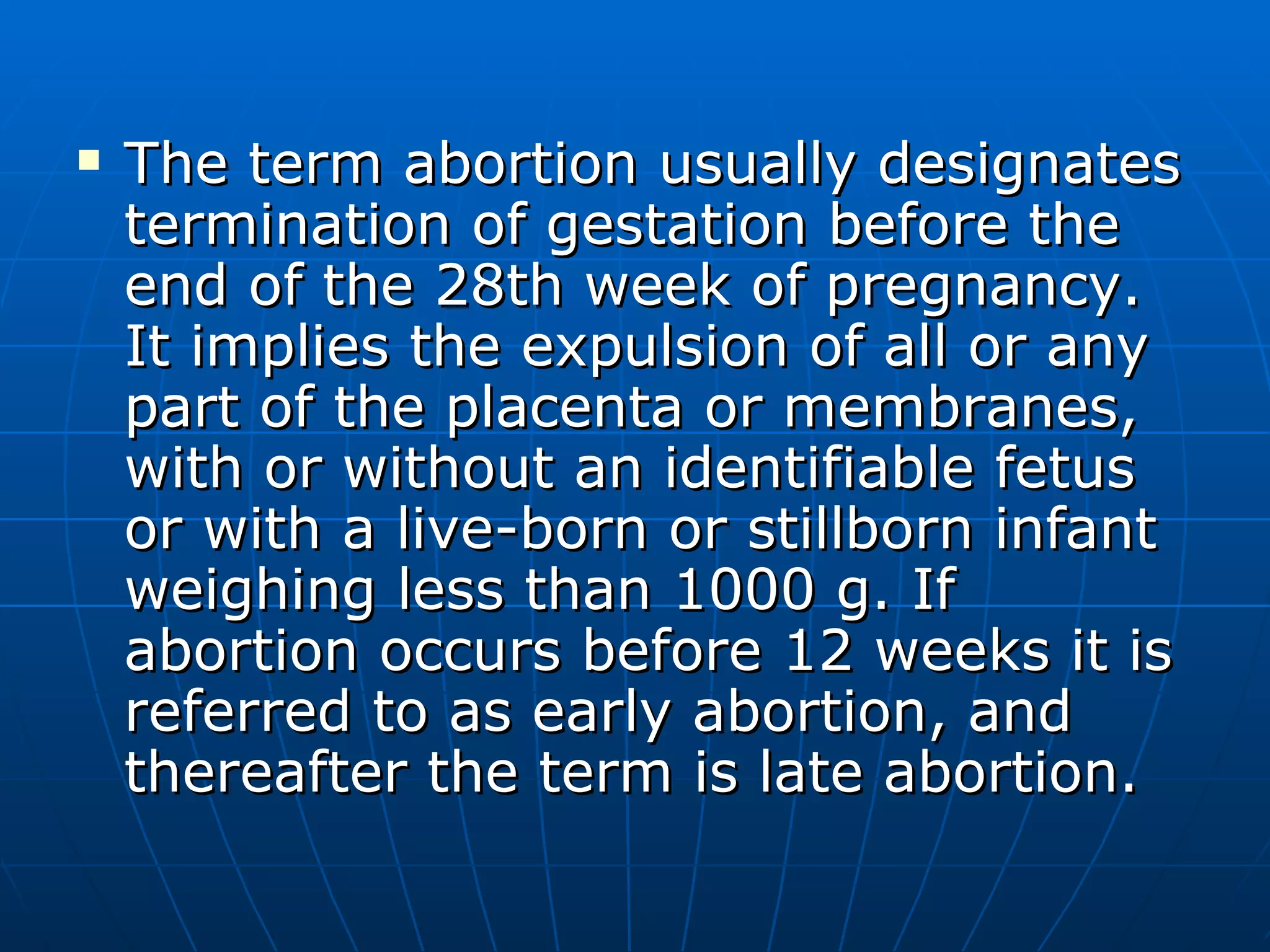 Types of Abortion | PPT