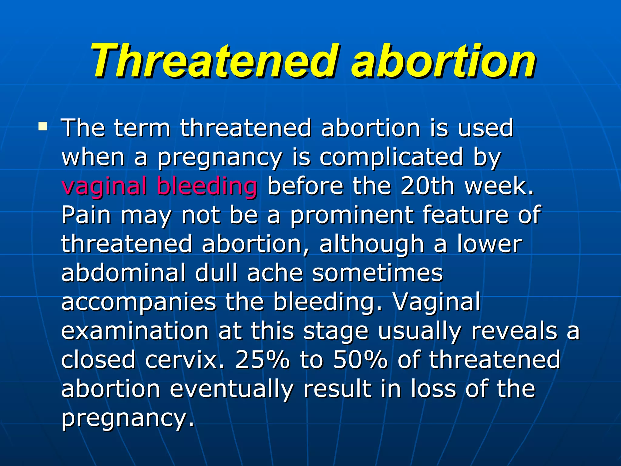 Types of Abortion | PPT