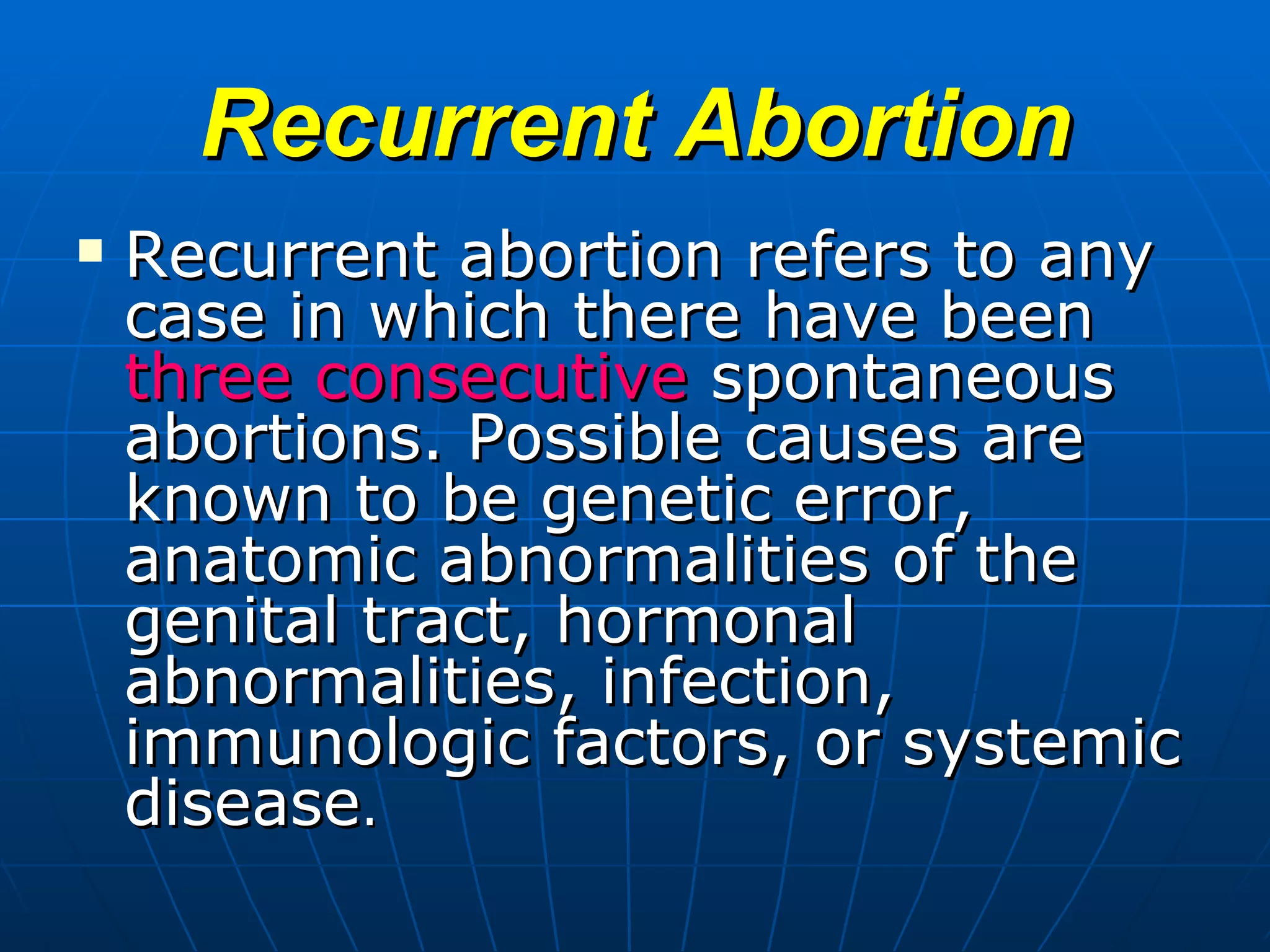 Types of Abortion | PPT