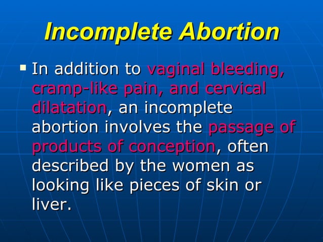 Types of Abortion | PPT | Pregnancy | Reproductive Health
