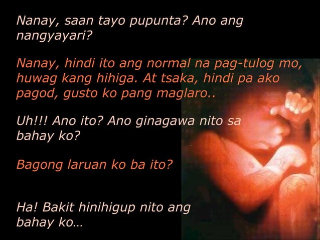 Abortion(Tagalog) | PPS