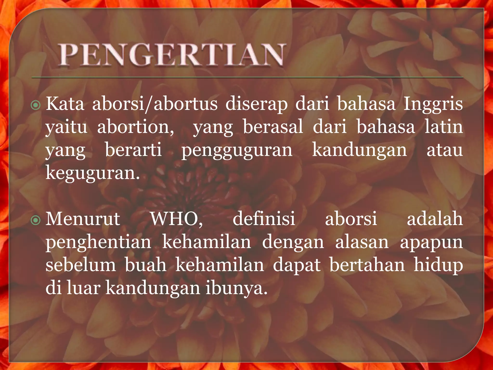 PPT Abortus | PPTX