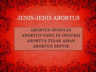 PPT Abortus | PPTX