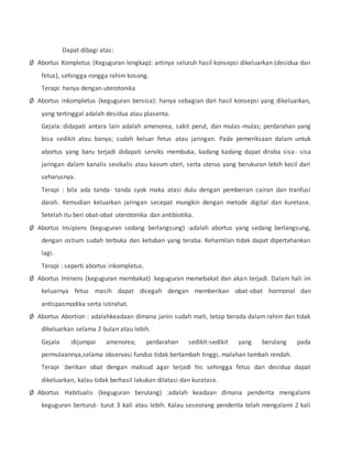 Abortus illahhhhhh | DOCX