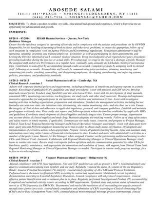 Abosede salami 2014 cra | PDF