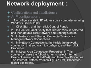 computer network designing- final year project | PPT