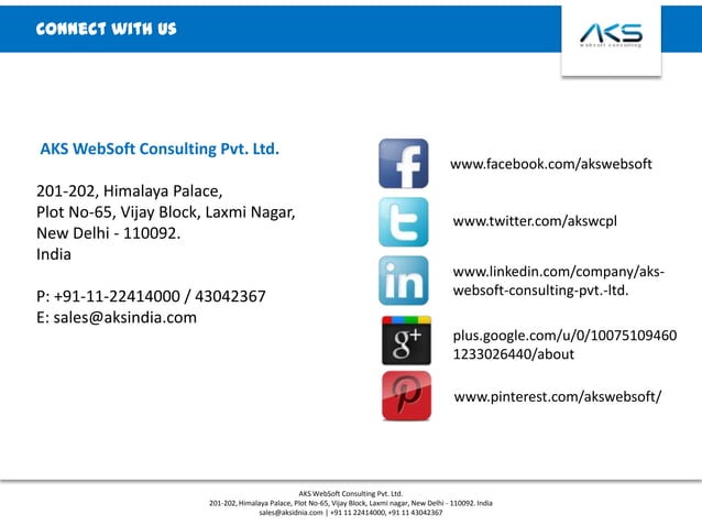 About AKS WebSoft | PPSX